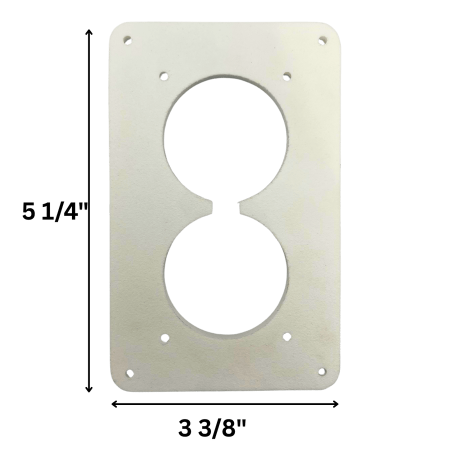 Suzuki Outboard Key Switch Mounting Plate | Horizontal & Vertical