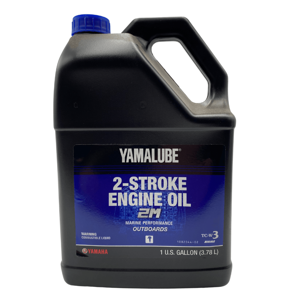 YAMALUBE 2M Semi-Synthetic Two-Stroke Outboard Engine Oil (Gallon)