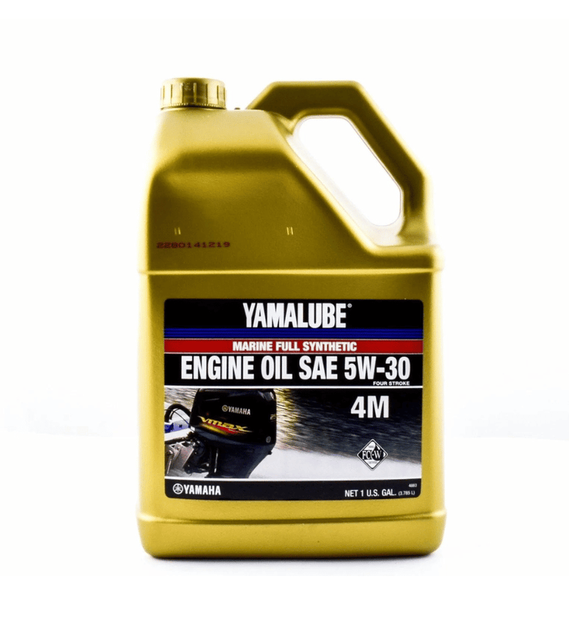YAMALUBE 5W-30 Full-Synthetic Four-Stroke Outboard Engine Oil (Gallon ...